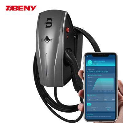 China BENY AC OCPP 7kw ev charger module home ev charger Type 2 level 2 ev charger 11kw with app for sale