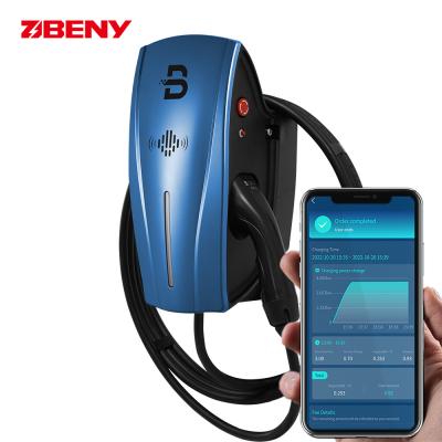China Beny Smart Ac Ocpp Ev Charger Module Home Ev Charger Type 2 Level 2 Electric Vehicle Charger for sale
