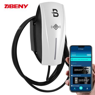 China BENY  4.1kw-22kw 32a ev charger type2  Model 3 ev charger 7KW 11KW 22KW max power ev charger for sale