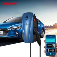 China BENY EV Charger Type 2 32a 3 Phase 7kw 22kw Wallbox Fast Electric Charging Station EV Car Charger for home for sale