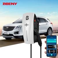 China BENY 7.4KW Electric Home Car Charger EV Wallbox 32A Wifi APP Electric Vehicle Charging Station for sale