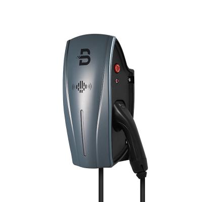 China BENY wallbox 32a smart ev charger 7kw  wall-mounted wallbox level 2 fast charging station recharger for a ev for sale