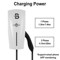 China BENY ev wall box charger charging station charging pile evse wallbox 32a home ev charging station for sale