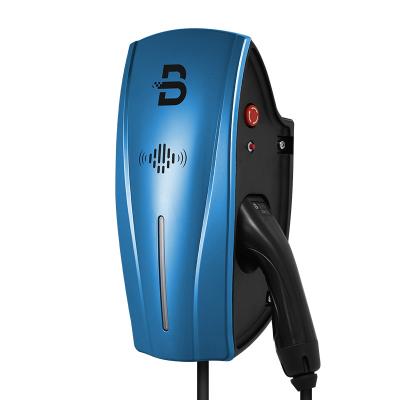 China solar ev charger charging station 7kW ev charger manufacturer ev wallbox charger for sale