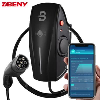 China BENY wallbox 7.4 kw wallbox 22kw, wlan type2 fast charging station ev charger for sale