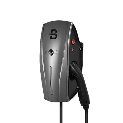 China BENY AC car 7kw ev charger wall-mounted charging stations electric vehiclecharger WallBox with DLB for sale