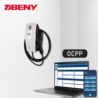China BENY AC OCPP ev charger station 7kw ev charger Type 2 Electric Vehicle Charger wallbox for sale