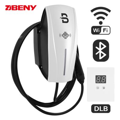 China BENY 32a 1phase wallbox ev charger 7kw ac ev charging station ev car 7kw wallbox with DLB for sale