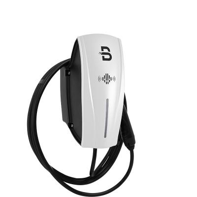 China BENY electric car home charging station 1-phase 7.4kw smart DLB EV charger with RFID function for sale