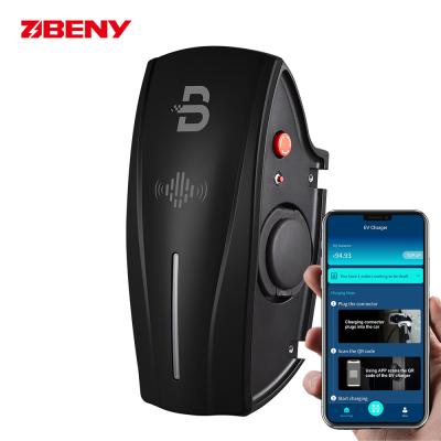 China BENY 22KW 32a ev car charger app type2 400v 3-phase wall-mounted charging stations with 3 year Warranty for sale