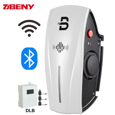 China BENY ev charger type2 wall box ev charger 7kw solar power charging station with DLB for sale