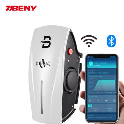 China BENY 7.4KW SMART EV CHARGER 1-PHASE Wallbox with WIFI APP for sale