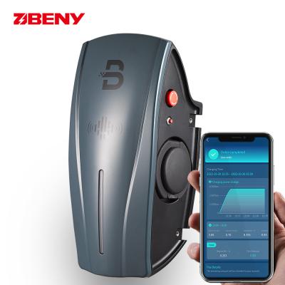 China BENY Smart AC delta ev charger enclosure 3 Phase 400V 22kW 32A Type 2 Socket home ev charger with DLB Function for sale