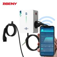 China BENY level 2 charger 32A ev home charger ev 7kw white Charging station  1-phase 230V home charging station for sale