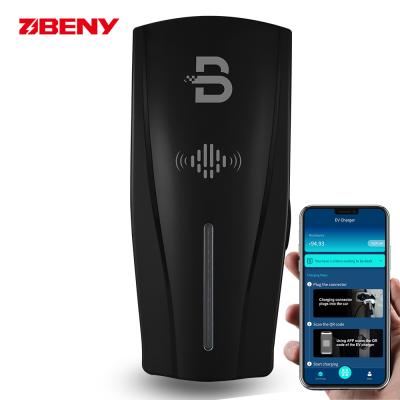 China BENY new ev charger 7KW ev charger type 2 Smart wall box ev charger 22kw wall-mounted charging stations for sale