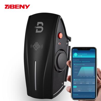 China BENY new energy vehicle wall mounted type 2 charging station 7kw 230V32A wallbox for sale