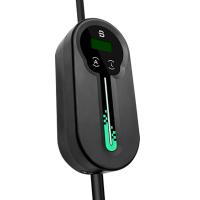 China BENY  portable car charger customizable AC Mode 2 Silence 3.5kw 16A EVSE Level 2 Type2 EV Charger with Screen for sale