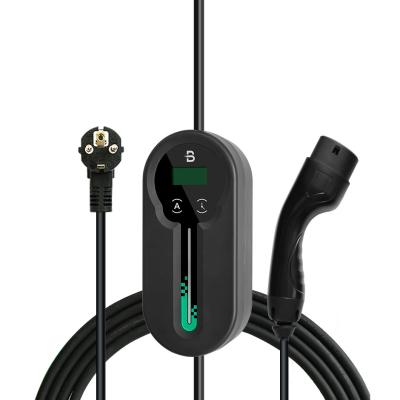 China BNEY 3.7kw electric vehicle charger Level 2 16A with type 2 plug for EV charger for sale