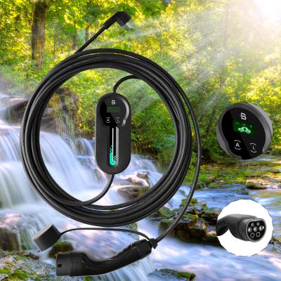 China BNEY New energy electric vehicle charging gun 16A3KW on-board charging portable EV charger for sale