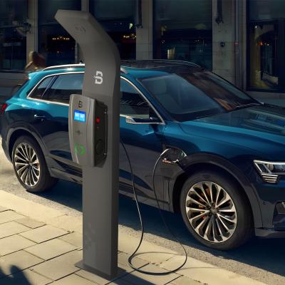 China Dual Socket Electric Car Charger 22KW Type2 7KW AC EV Quick Charging for sale