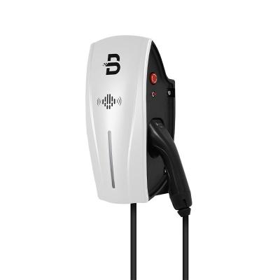 China Ev Fast Charger Charging Pile Level 2 Electric Vehicle Home Ev Wall Charger Car Charging Station Electric Car Charger With Solar for sale