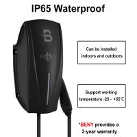 China 7.4KW AC EV Charger 230V Bluetooth WiFi Electric Vehicle Wallbox Ocpp 1.6 for sale