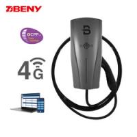 China 7.4KW AC EV Charger 230V Bluetooth WiFi Electric Vehicle Wallbox Ocpp 1.6 for sale