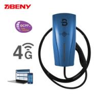 China 7.4KW AC EV Charger 230V Bluetooth WiFi Electric Vehicle Wallbox Ocpp 1.6 for sale