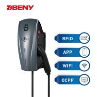 China BENY AC wall-mounted ev charger 7kw 11kw 22kw Type 2  ev charger level 3 wallbox bule for sale