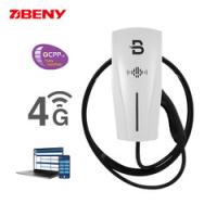 China BENY AC wall-mounted ev charger 7kw 11kw 22kw Type 2  ev charger level 3 wallbox bule for sale