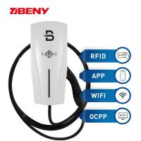 China BENY Smart APP OEM ODM 1phase 16A 32A 11kW EV CHARGER AC WALL BOX for apartment management for sale