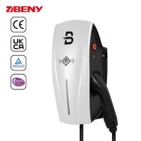 China 1 Phase AC Fast Charger For EV 7.4KW DLB Car Charging With RFID Function for sale