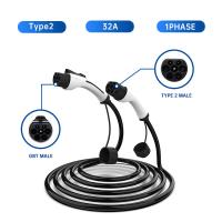 China Home Portable EV Charger Accessories Electric Vehicle Charging Cable Type 2 for sale