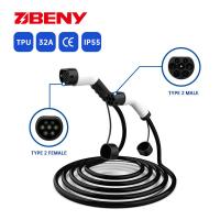 China Customized EV Charger Accessories 1 Phase Type2 22KW 32A Car Charging Cable for sale