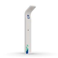 China Electric EV Charger Accessories BP-03 Pedestal Mounting Pole 2.1m for sale