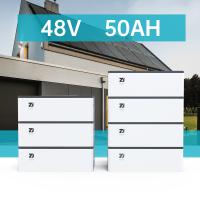 China BENY 48V 50Ah LiFePO4 Battery Pack in parallel Mobile Stacked Home Energy Storage Batteries for sale
