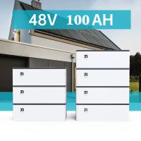 China BENY 48V 100Ah LiFePO4 Battery Pack in parallel Mobile Stacked Home Energy Storage Batteries for sale