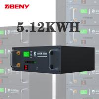 China Rack Mount Energy Storage Battery Long Life Span 6000 Cylcle Times 5.12KWH for sale
