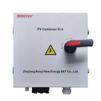 China 6 input 1 output 1000V solar PV DC combiner box with over voltage protection for sale