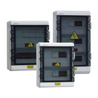 China waterproof new  dc solar panel string box 3 input 1 output PV array dc combiner for sale