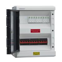 China waterproof new  dc solar panel string box 3 input 1 output PV array dc combiner for sale