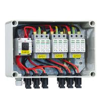 China solar dc combiner box 3 input 3 output hot sale for solar Pv safety for sale