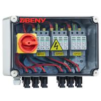 China New pv strings dc combiner box 3 input 3 output hot sale for solar Pv safety for sale