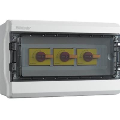 China BHS-3 Three Strings Solar DC Isolator Box with IP65 Enclosure for sale