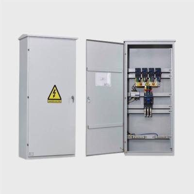 China AC solar panel Combiner Box 6 input 1 out 230V with AC breaker or NH00 fuse switch for sale