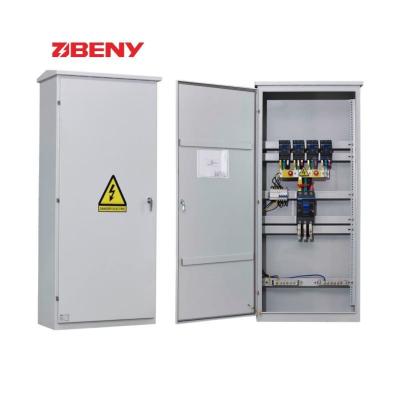 China AC solar pv Combiner Box 4 strings input 1 output with AC breaker or SPD for sale