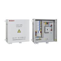 China AC Combiner Box 4 input 1 out with AC breaker or NH00 fuse switch for Solar Inverters' Outputs for sale