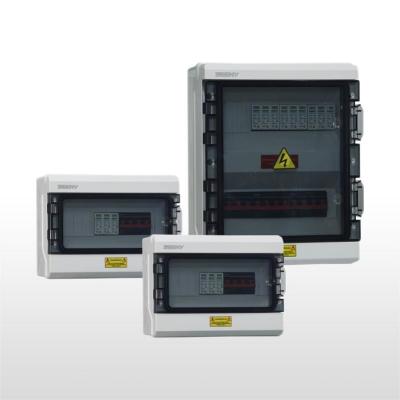 China 8 input 1 output 1000V  DC combiner box for 1000V PV system up to 8 strings for sale