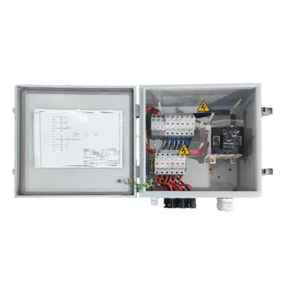 China 6 input 1 output 1000V DC SOLAR PV combiner box for over-voltage protection for sale