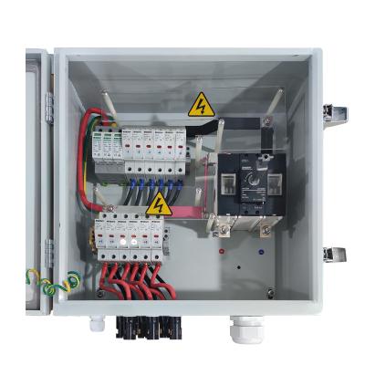 China Customized PV Combiner Box 6 strings in 1 out for sale